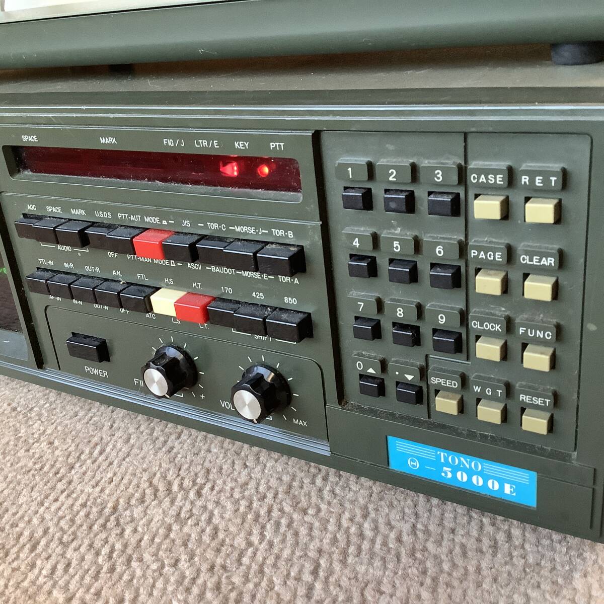 Yahoo!オークション - RTTY/CW 通信専用機 TONO θ-5000E