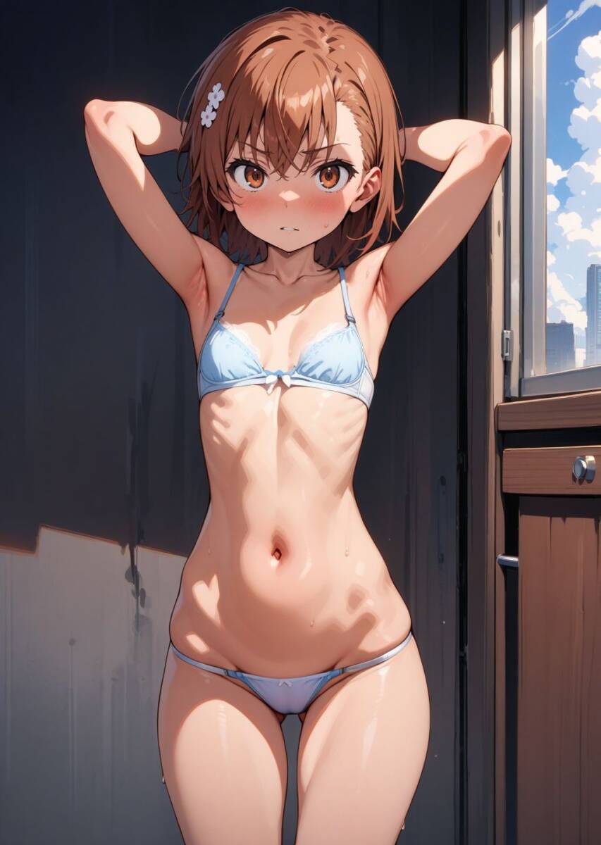 Yahoo!オークション - c359 御坂 美琴 とある魔術の禁書目録 下着 水着...