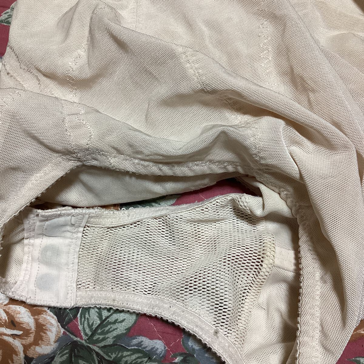 Yahoo!オークション - メーカー 花柄メッシュ ボディースーツD85 L Lサ...