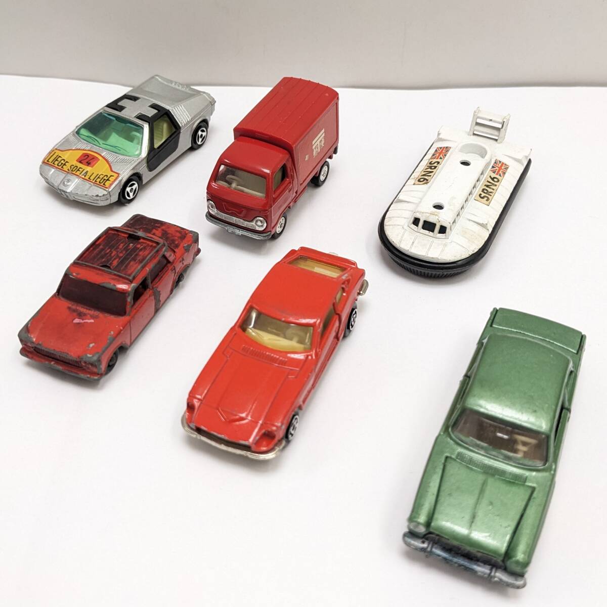 Yahoo!オークション - 【13370】ミニカーおまとめ6台セット tomica ト...