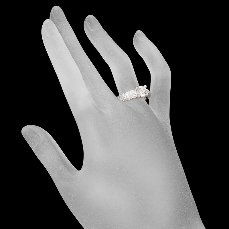 Yahoo!オークション - ダイヤモンド/1.168ct 0.48ct デザイン リング P...