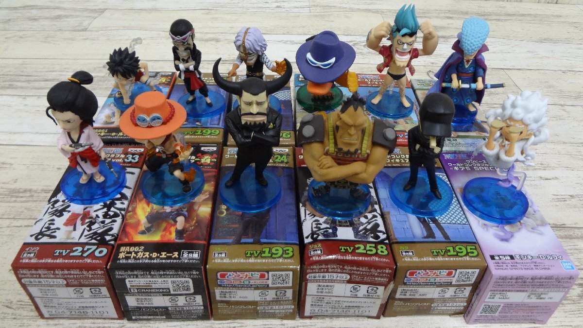 067C ワンピース ワールドコレクタブルフィギュア まとめ サンジ エドワード ニューゲート など WCF ジャンク(その他)｜売買されたオークション情報、yahooの商品情報をアーカイブ ...