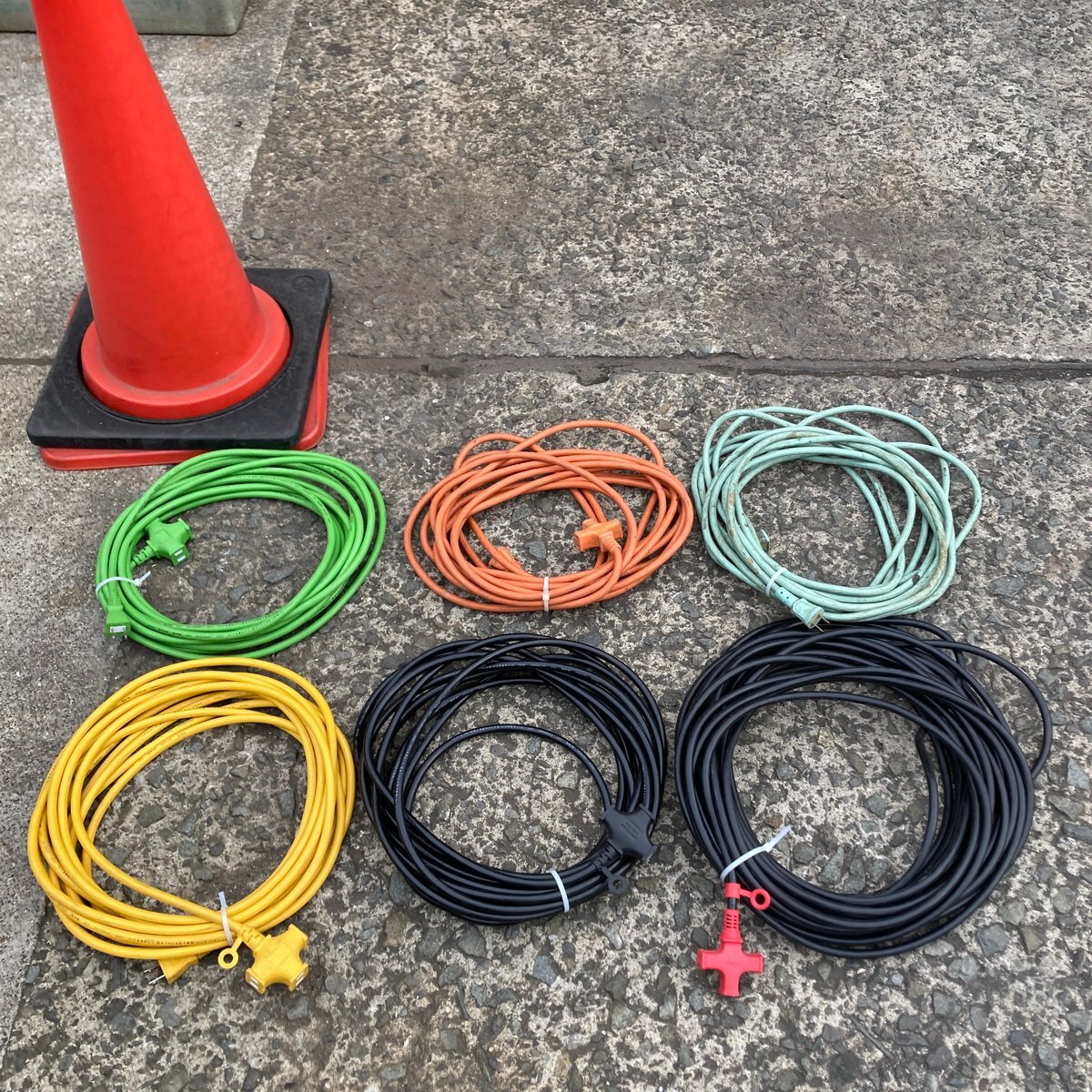 Yahoo!オークション - ミ友a870 高儀 他 延長ケーブル 延長コード 100V...