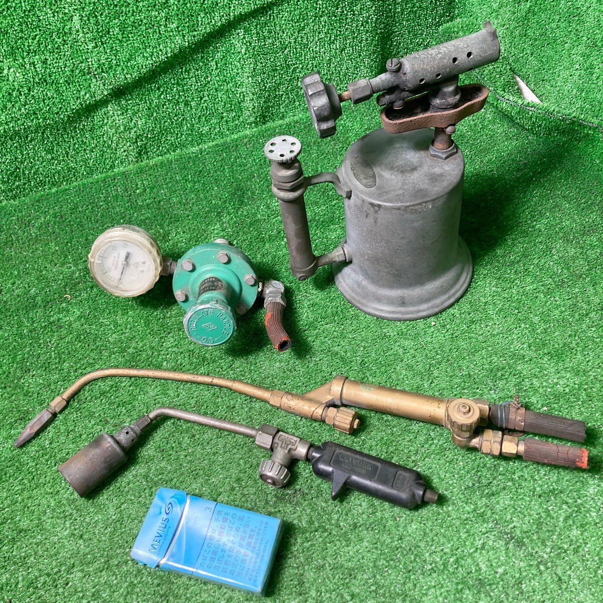 Yahoo!オークション - 外睦a136 桂精機 ハンドトーチ/千代田精機 LPガ...