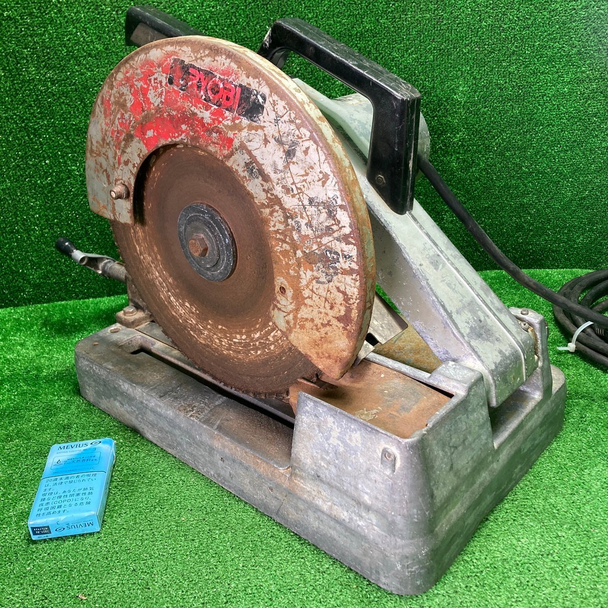 Yahoo!オークション - 北友a916 リョービ RYOBI 卓上スチールカッター ...