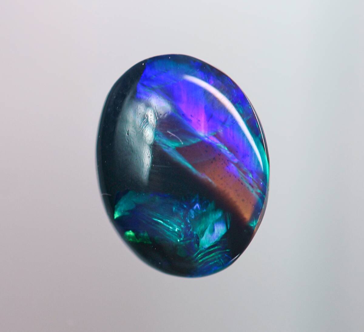 Yahoo!オークション - 【100円～】 天然ブラックオパール ルース 2.7ct...