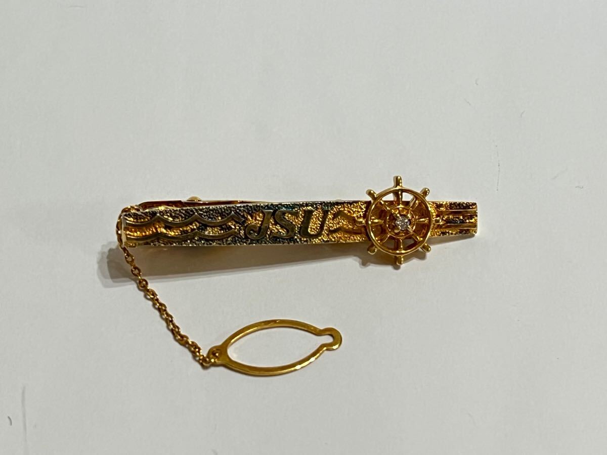 Yahoo!オークション - K18・silverタイピン JSU 特別功労賞