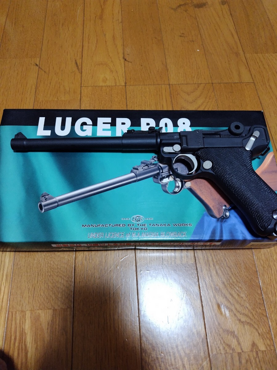 Yahoo!オークション - (ジャンク) タナカ ルガーP08 8インチモデル