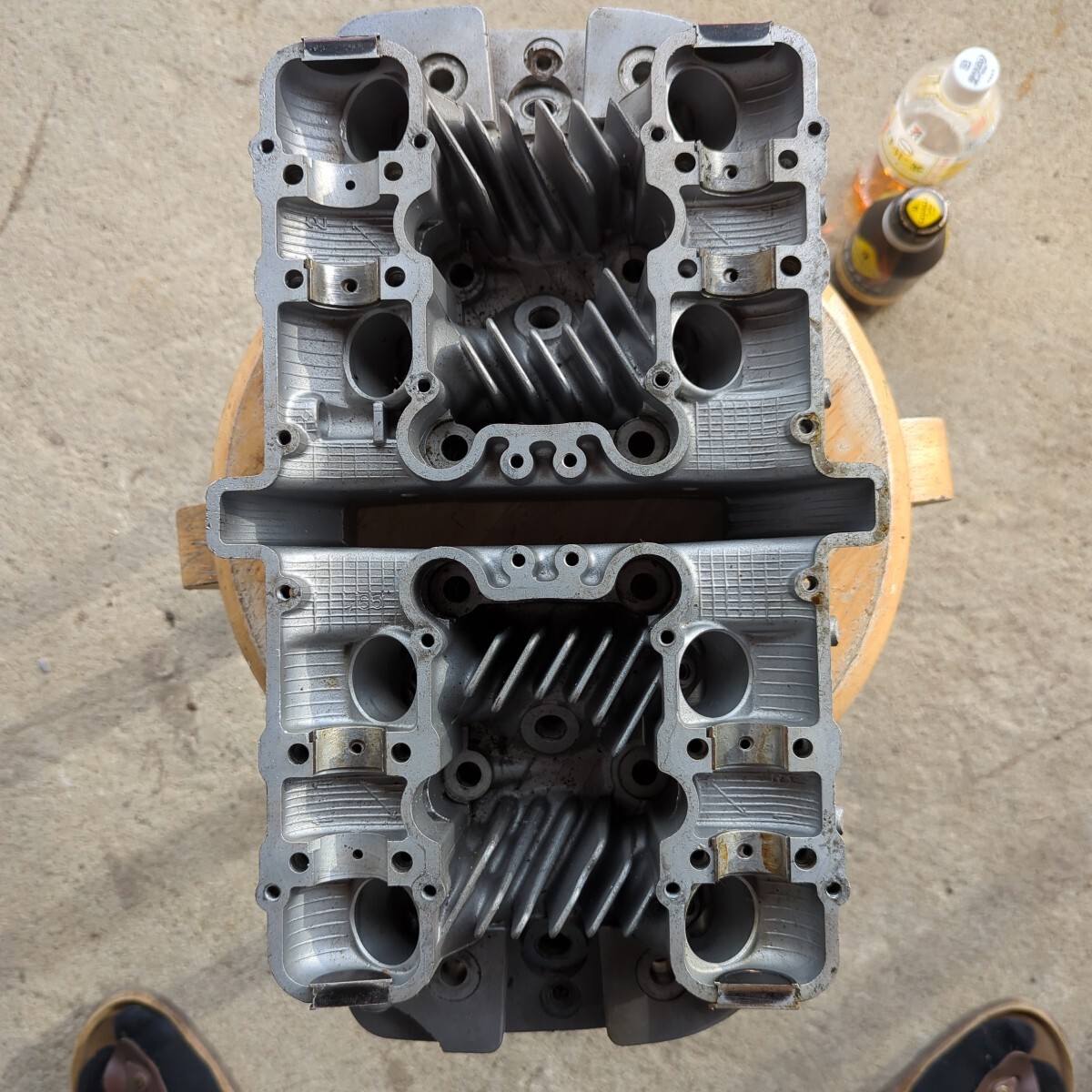 Yahoo!オークション - Z1Z2 シリンダーヘッド 現状