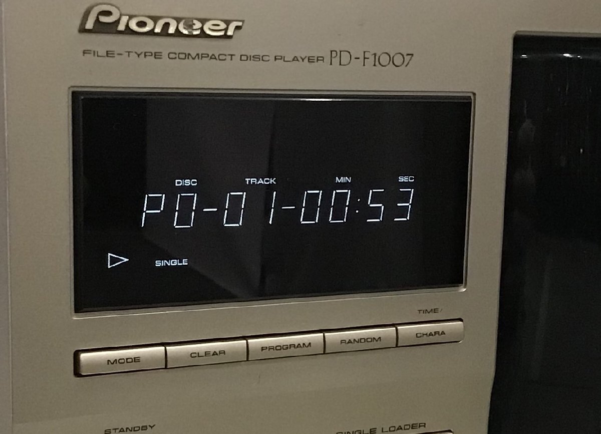 Yahoo!オークション - 管理番号=c2848321PIONEER PD-F1007 JUNK パイオ...