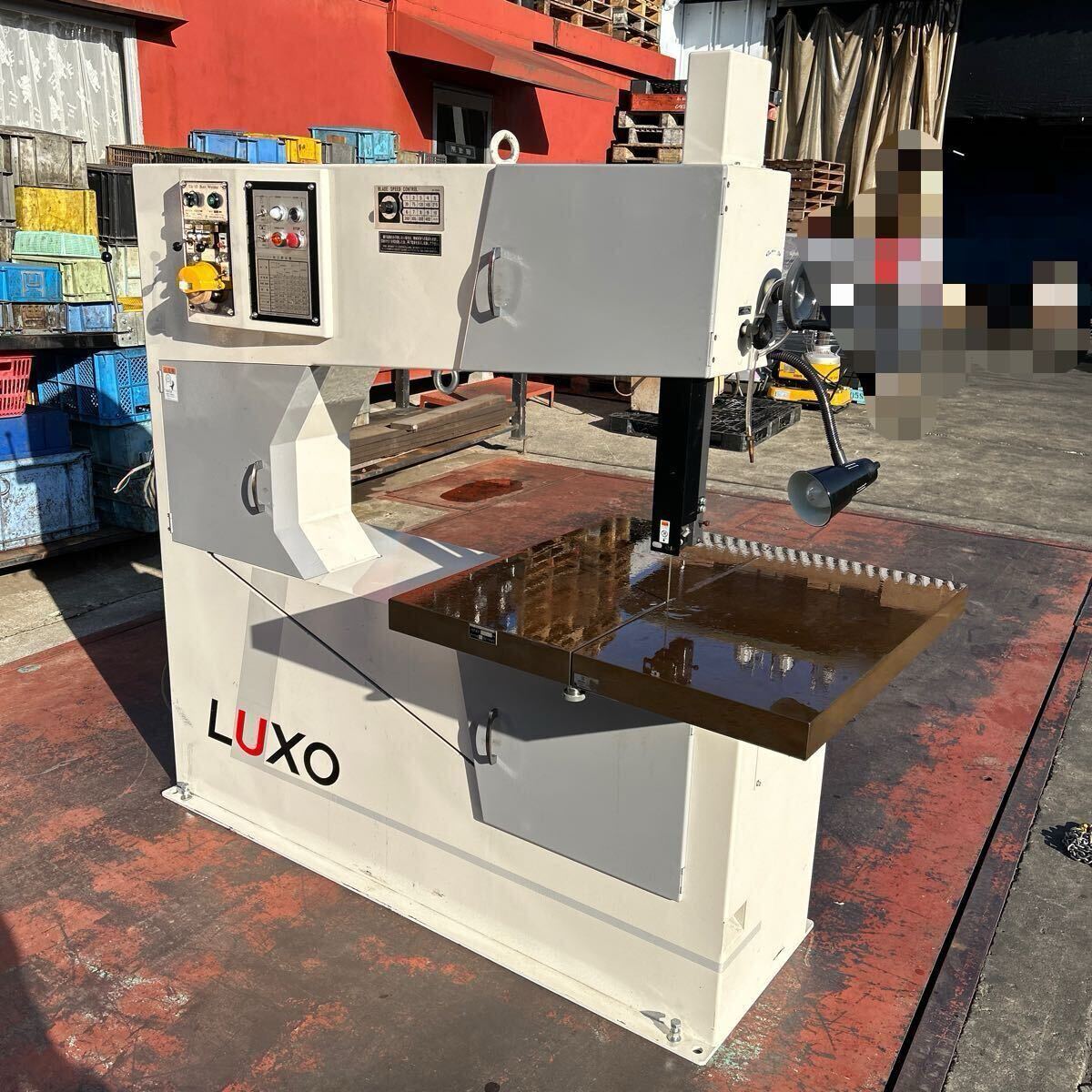 Yahoo!オークション - T9153 LUXO ラクソー コンタマシン 帯鋸盤 L-100...