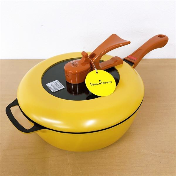 Yahoo!オークション - 213 レミパン イエロー RHF-200 IH対応 24cm 3.0...