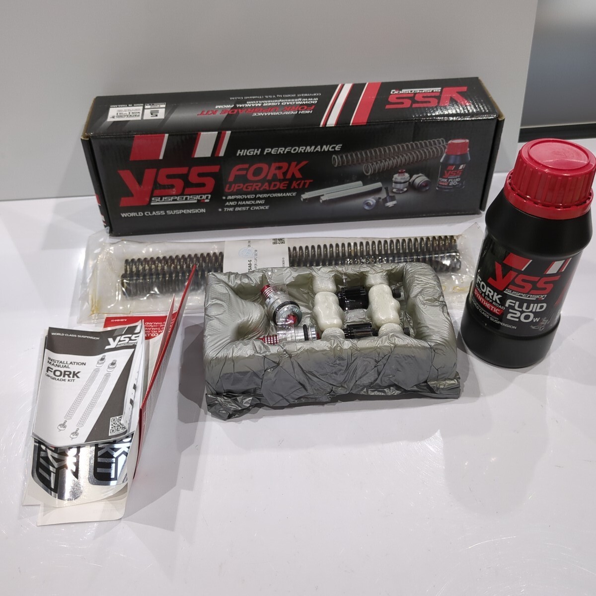 Yahoo!オークション - 1121y01r YSS フォークアップグレードキット ス...