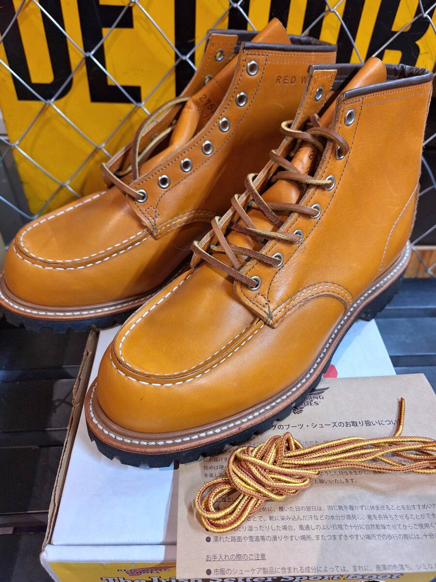 Yahoo!オークション - レア 新品未使用箱付き RED WING 9879 10E ゴー...