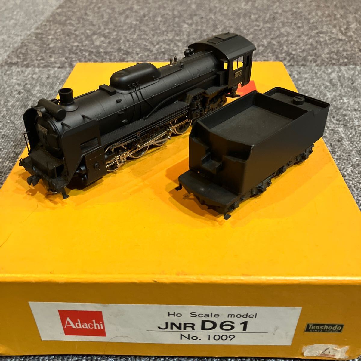 Yahoo!オークション - 天賞堂 蒸気機関車 HOゲージ 鉄道模型 JNR D61 1...