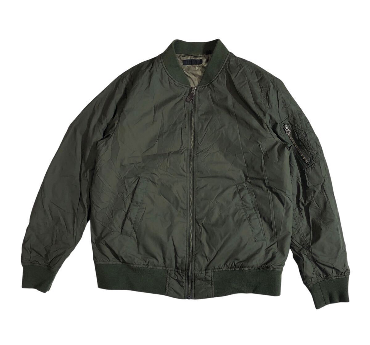 大きいサイズ UNIQLO ユニクロ 311-178772 MA-1 MA1 中綿入 ナイロン ボンバージャケット カーキ XL(ジャンパー、ブルゾン)｜売買されたオークション情報、yahoo ...