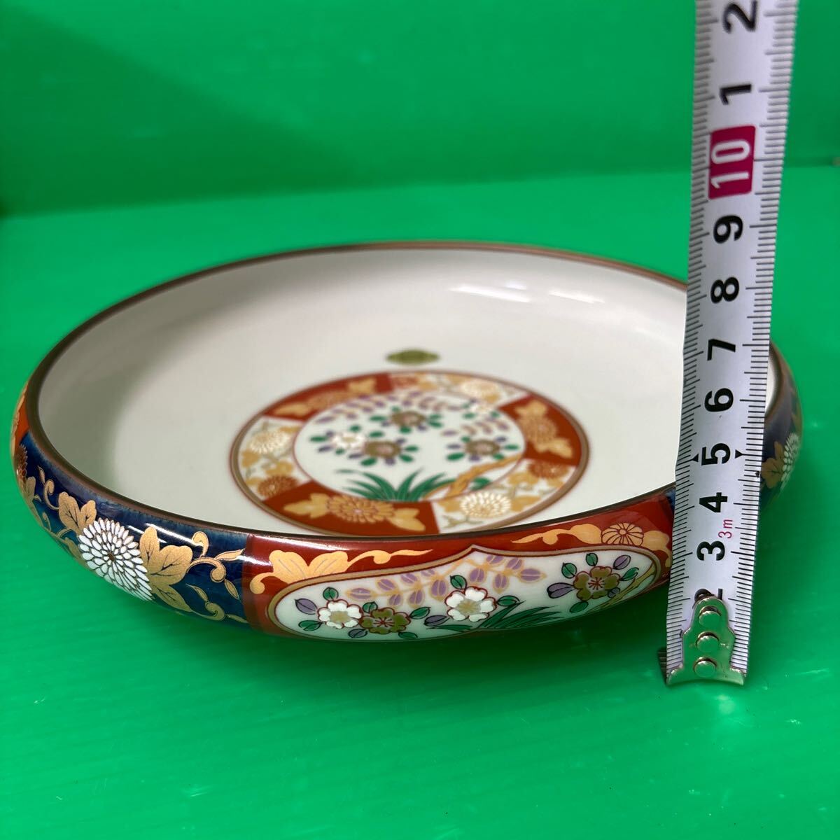 日本代購代標第一品牌【樂淘letao】－WB☆910 未使用 極彩古伊万里 三段盛鉢 珠光作 有田焼 盛鉢 中皿 鉢 和食器 染付