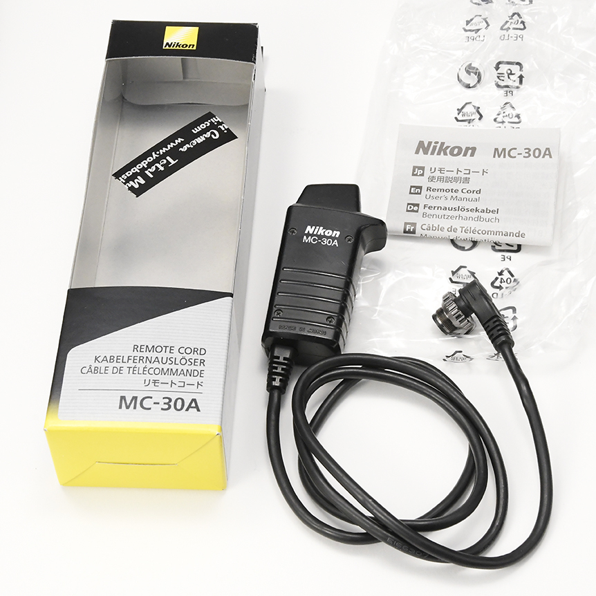 Yahoo!オークション - Nikon ニコン MC-30A リモートコード 動作品 シ...