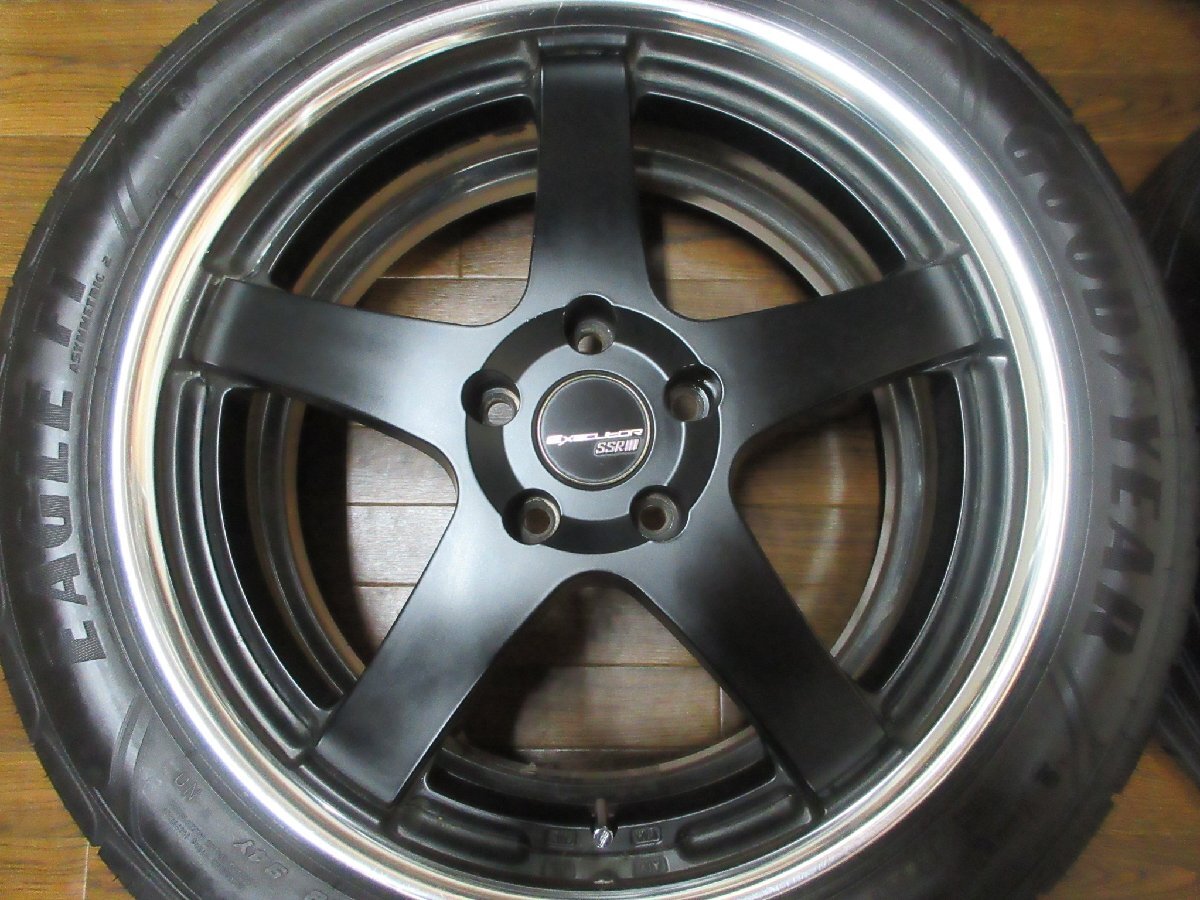 Yahoo!オークション - SSR エグゼキューターEX01 18in8J+43 9J+43 5穴P...