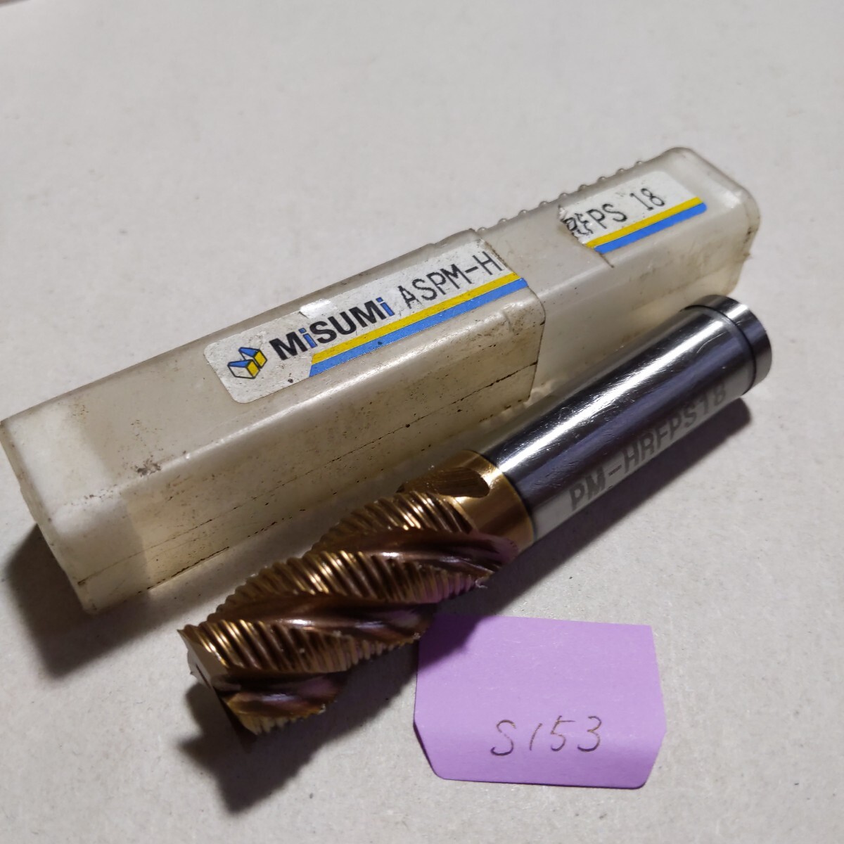 Yahoo!オークション - S153 美品 ミスミ MISUMI ラフィングエンドミル ...