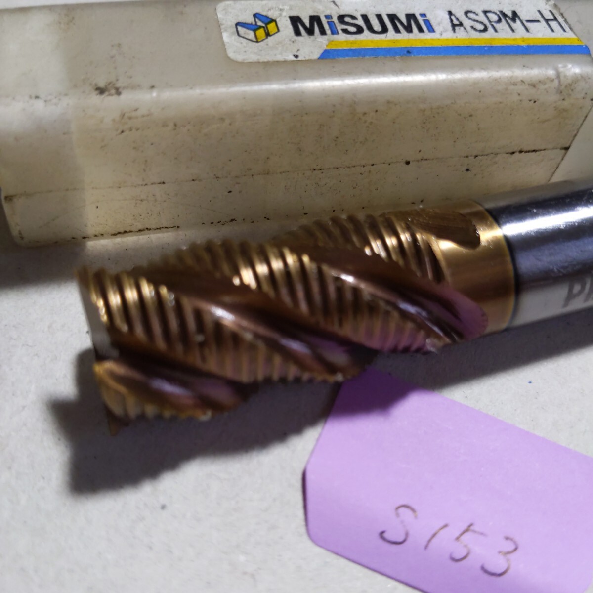 Yahoo!オークション - S153 美品 ミスミ MISUMI ラフィングエンドミル ...