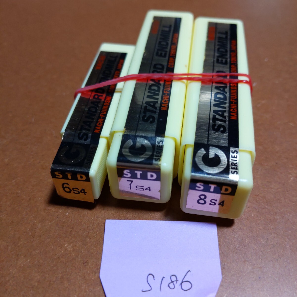 Yahoo!オークション - S186 未使用品 ナチ NACHI 4枚刃 エンドミル 6.0...