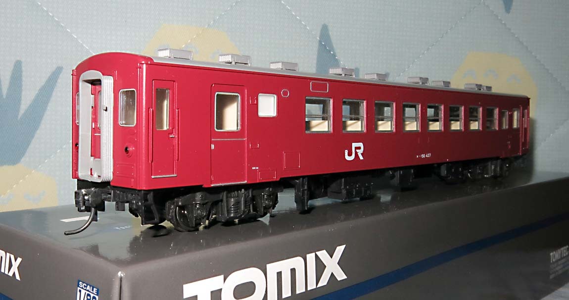 Yahoo!オークション - Tomix HO オハフ50形 明るい室内灯付