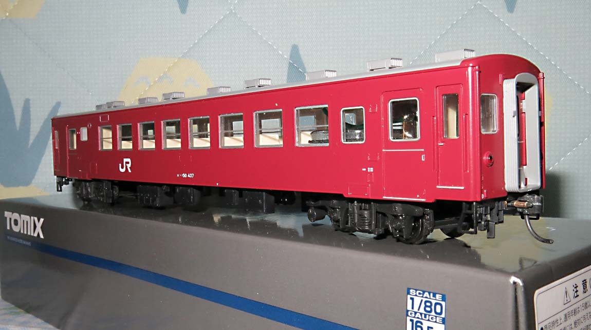 Yahoo!オークション - Tomix HO オハフ50形 明るい室内灯付