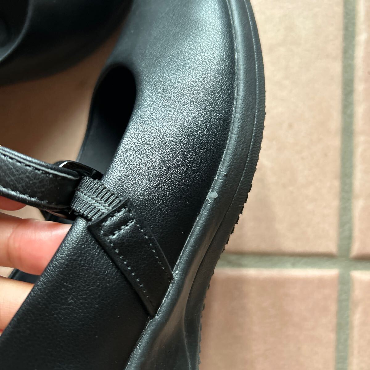 Yahoo!オークション - pansyパンジー ストラップスリッポンローパンプ...