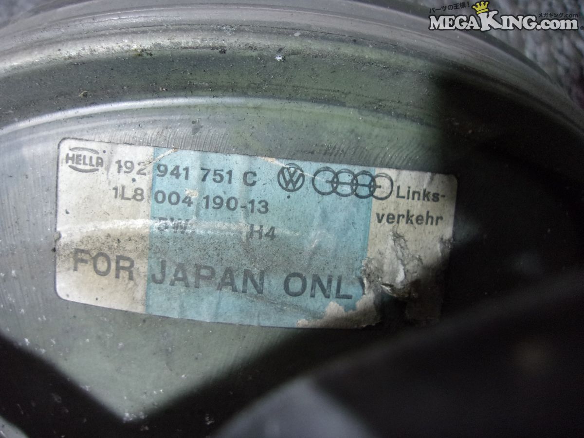 Yahoo!オークション - 左右不明 VW フォルクスワーゲン ゴルフ2 純正 H...