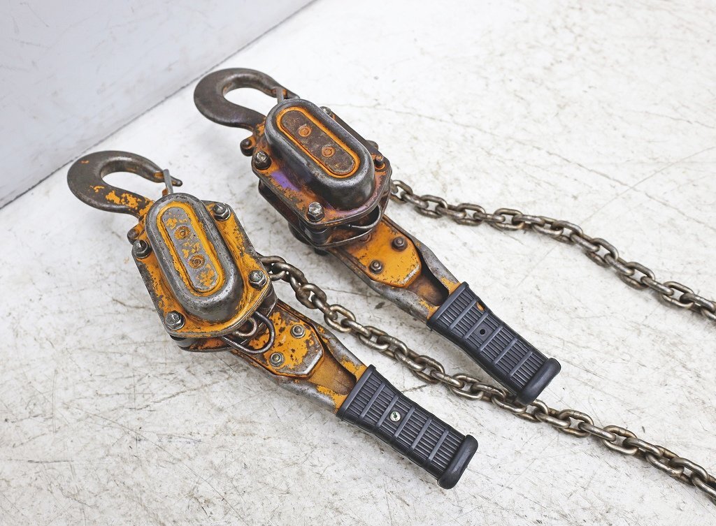 Yahoo!オークション - 1912C23 KITO キトー レバーブロック LB016 1.6t...