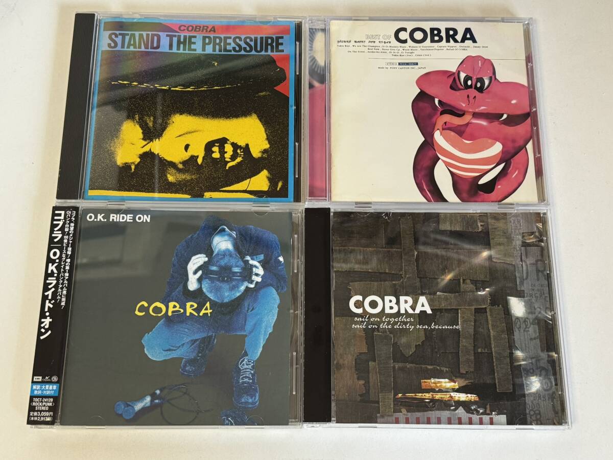 Yahoo!オークション - 邦楽CD COBRA アルバム 4枚セット COBRA / O.K.