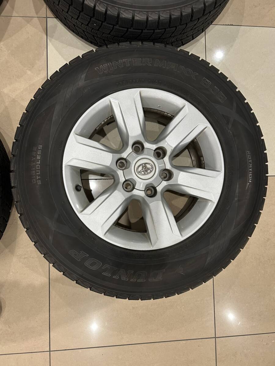 Yahoo!オークション - ダンロップ WINTERMAX SJ8 265/65R17 スタッドレ...