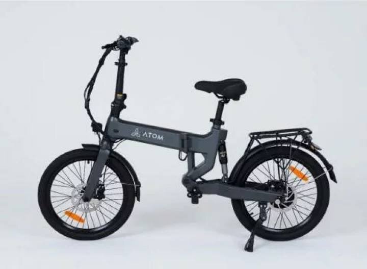 Yahoo!オークション - 未使用品 ATOM Full eBike AEB1 グレー 電動バイ...
