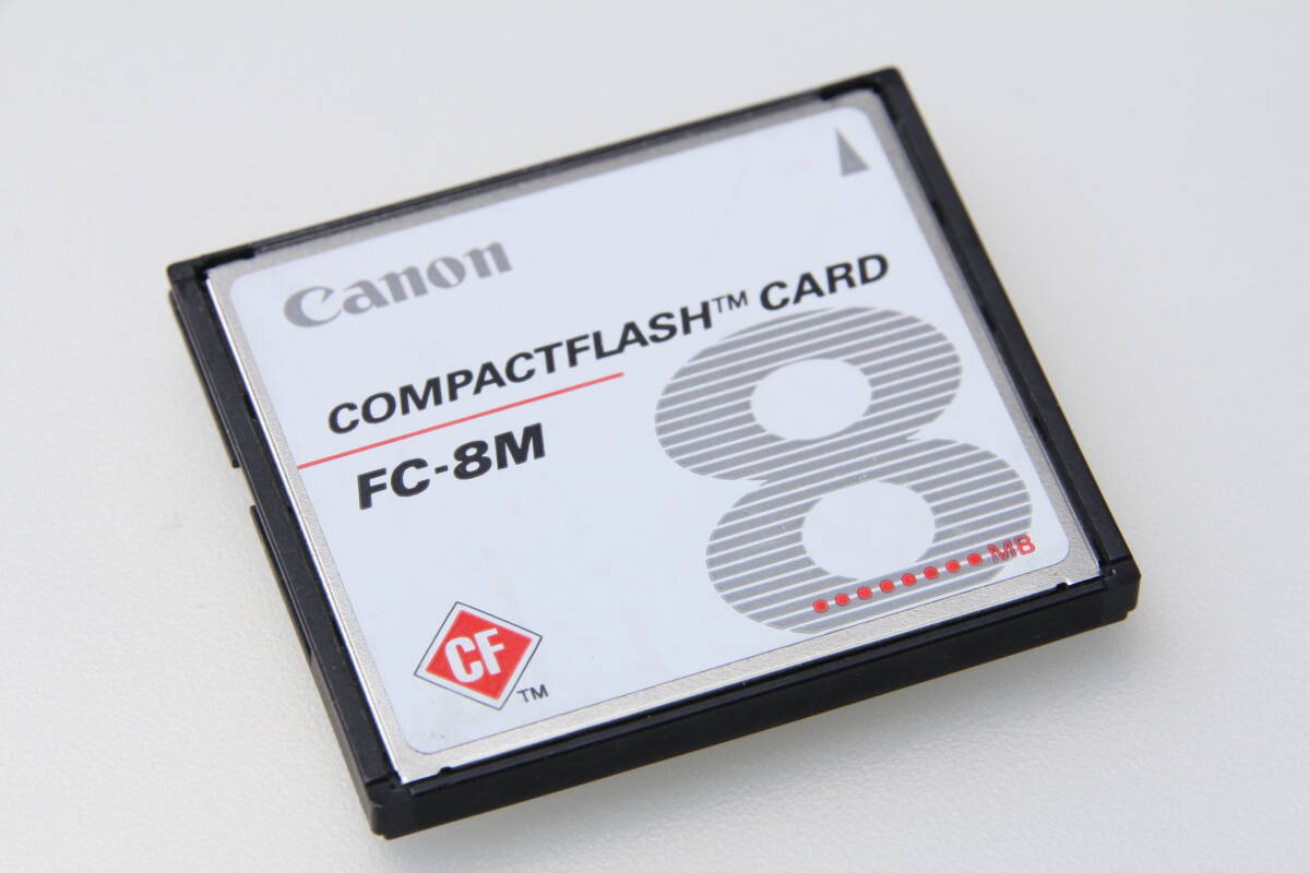 Yahoo!オークション - 8MB CFカード キヤノン Canon コンパクトフラッ...