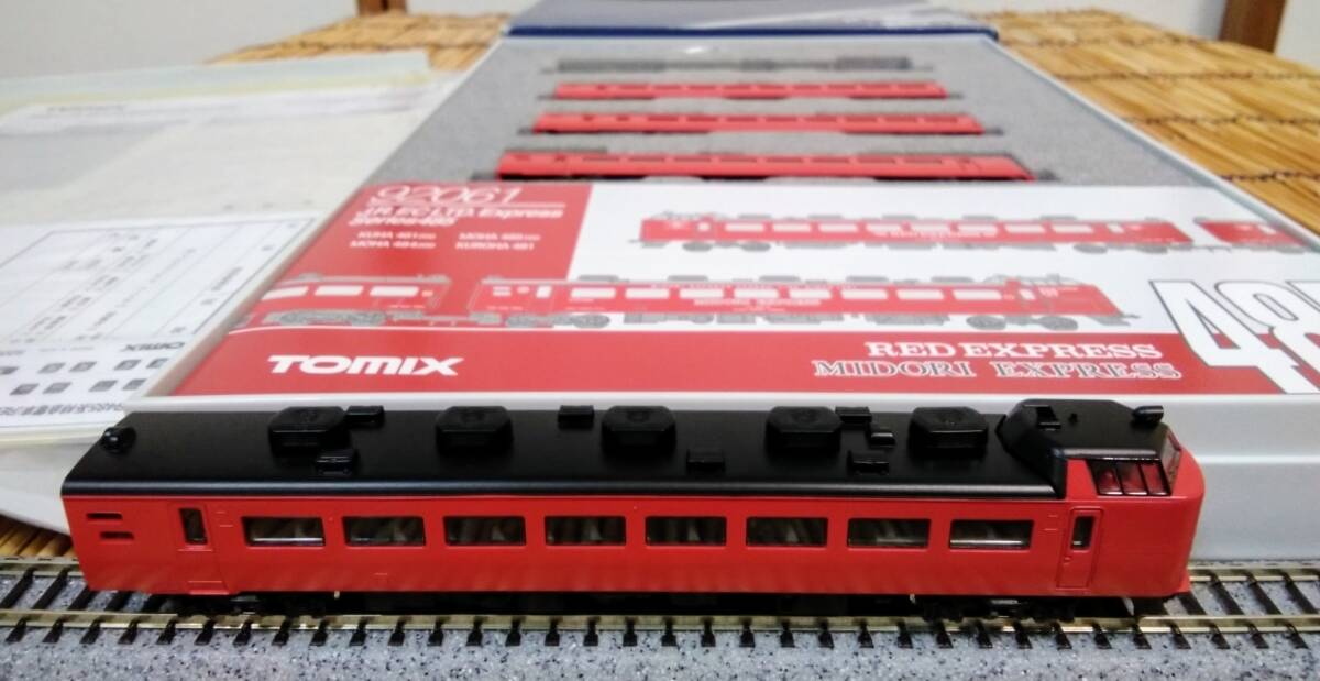 Yahoo!オークション - TOMIX-92061 485系/RED&MIDORI-EXPRESS/4両セッ...