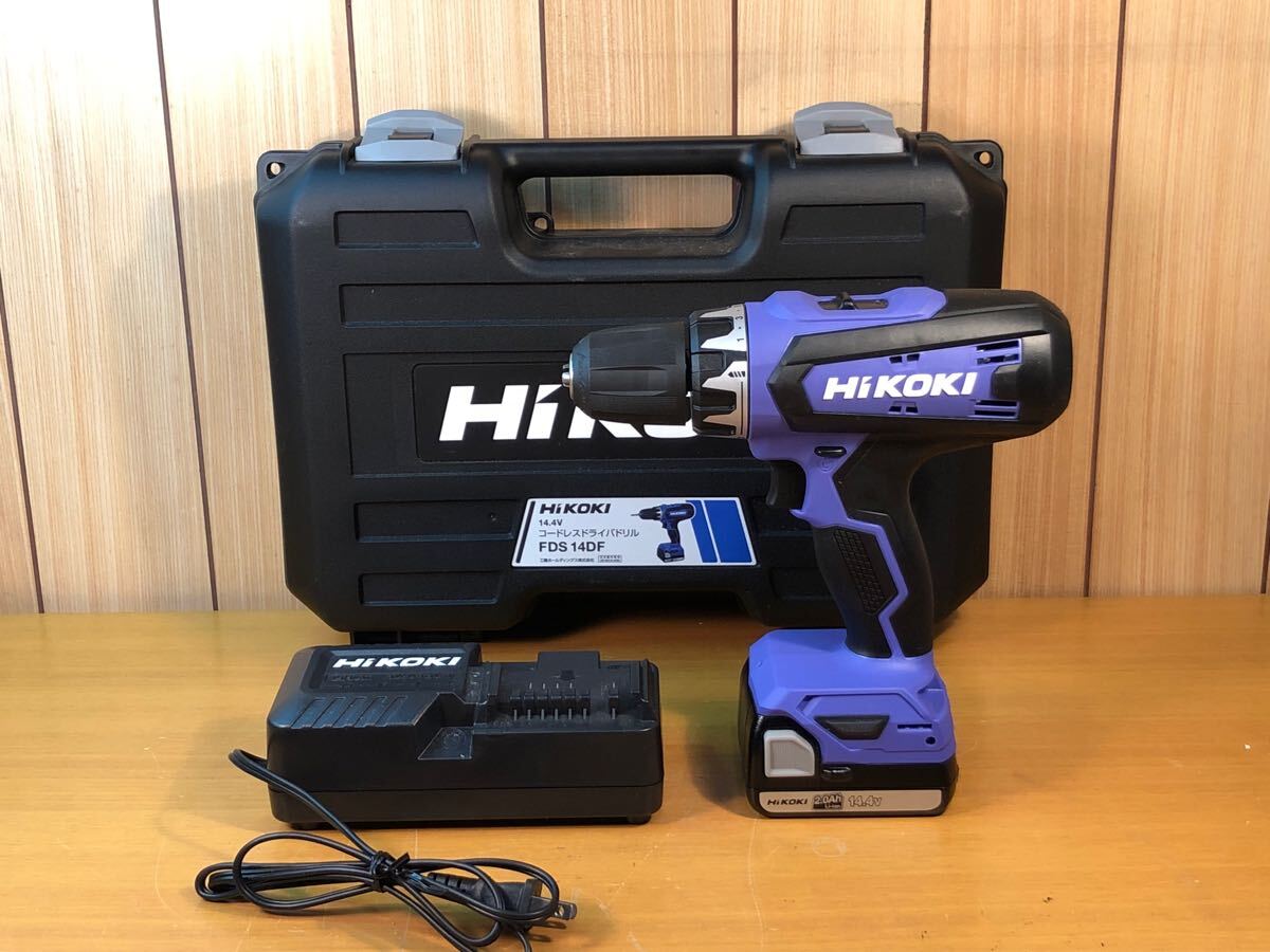 Yahoo!オークション - HiKOKI FDS 14DF 14.4v ハイコーキ 充電式イン...