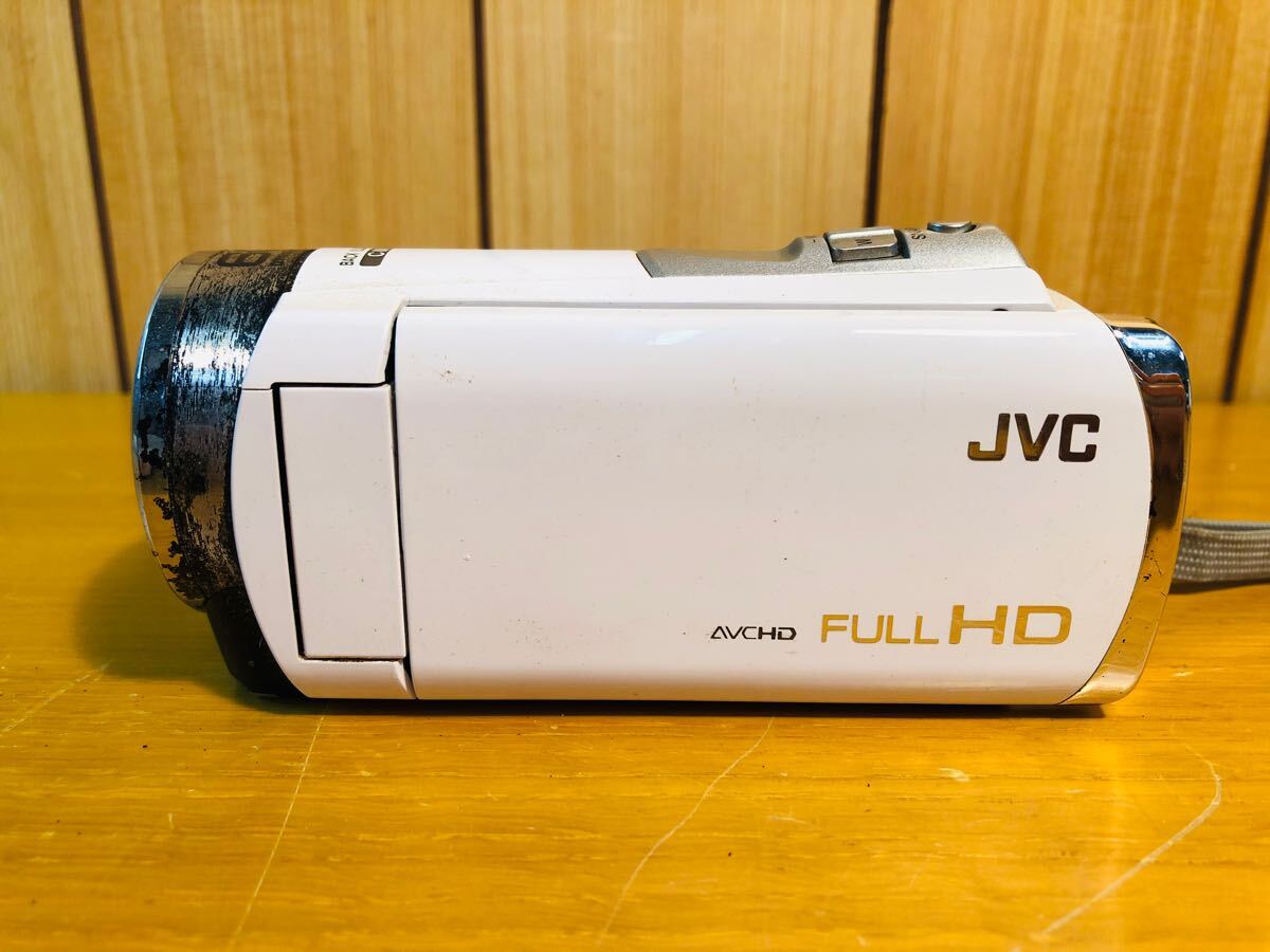 Yahoo!オークション - JVC FULL HD GZ-E750-W 60X DYNAMIC ZOOM デジ...