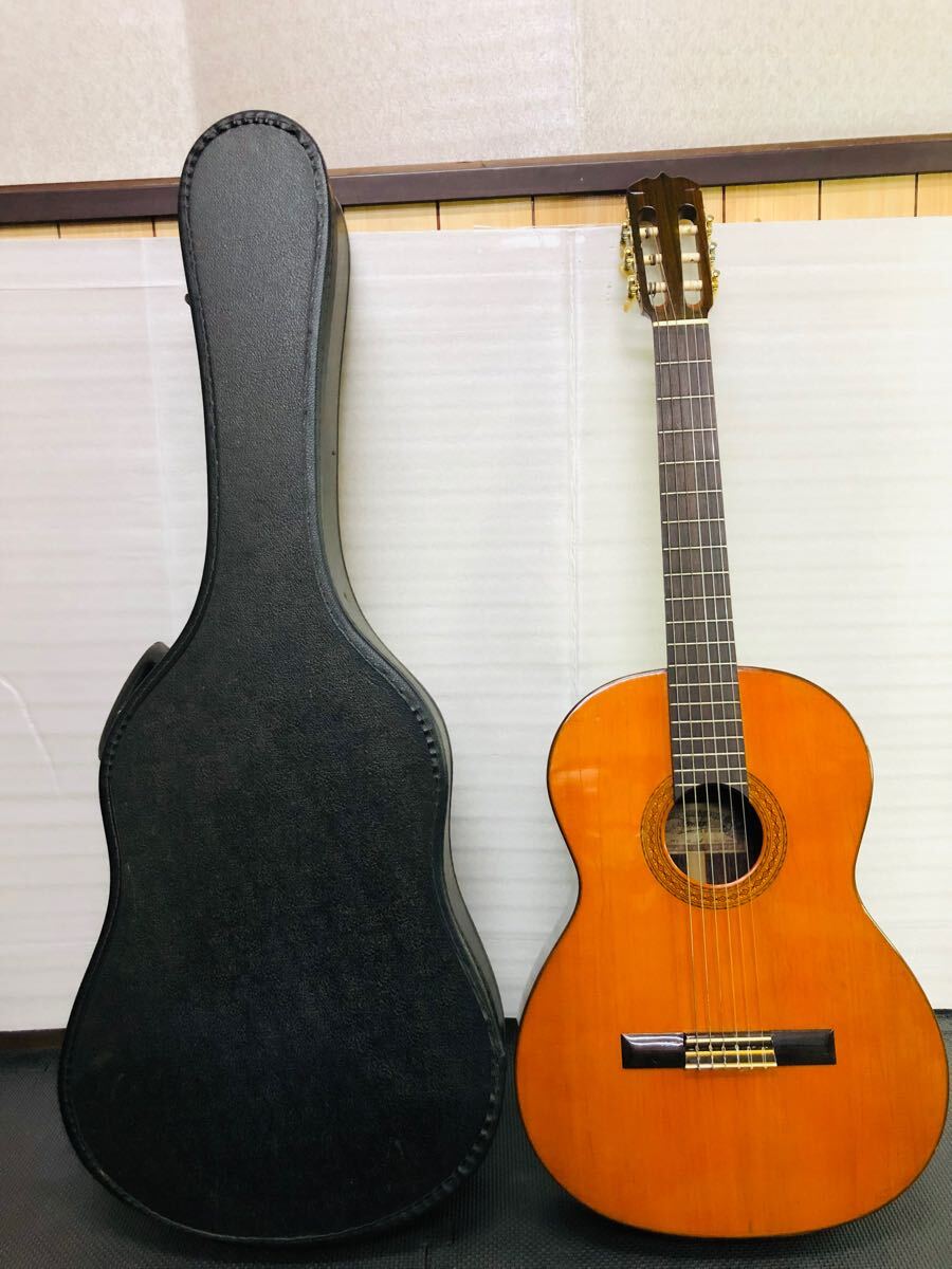 松岡良治 RYOJI MATSUOKA No25 クラシックギター ナチュラル ガットギター ヴィンテージ 楽器 ハードケース付き(本体)｜売買されたオークション情報、yahooの商品情報を ...