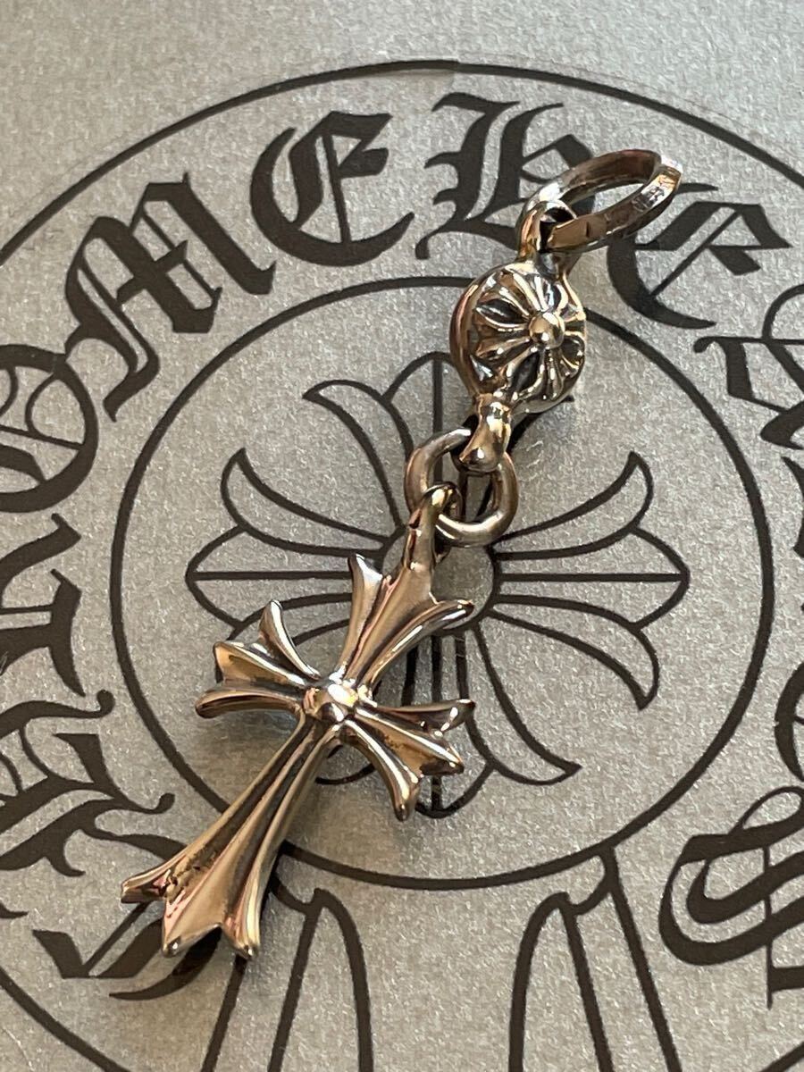 美品】クロムハーツCHROME HEARTS タイニークロストップ 美品】クロムハーツCHROME HEARTS タイニークロストップ
