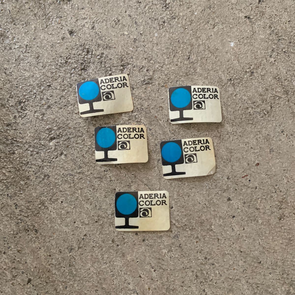 Yahoo!オークション - ADERIA COLOR アデリア 足つき 箱入り 5客セット...