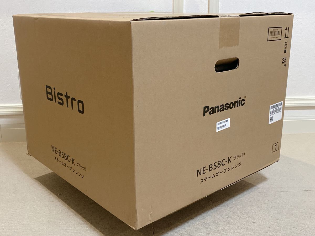 Yahoo!オークション - 新品未開封品 Panasonic Bistro NE-BS8C-K スチ...