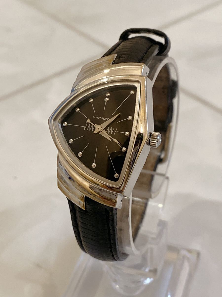 Yahoo!オークション - HAMILTON 6259 ベンチュラ ハミルトン クォーツ ...