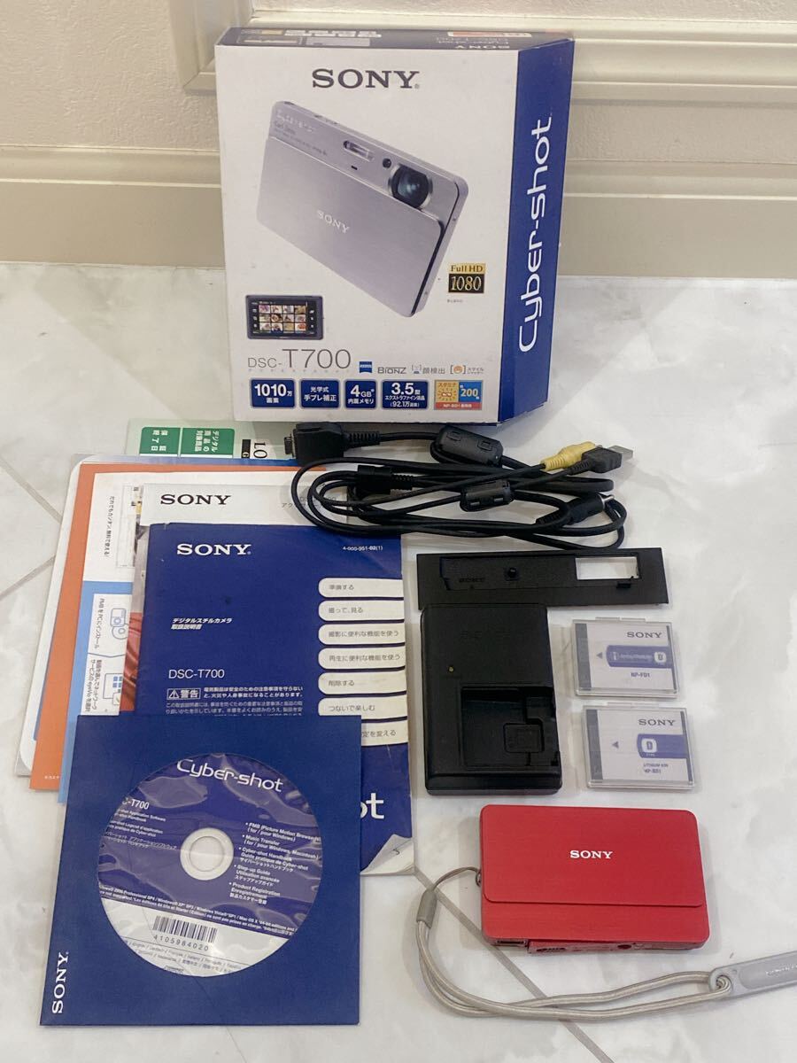 Yahoo!オークション - SONY Cyber-shot DSC-T700 コンパクトデジタルカ...