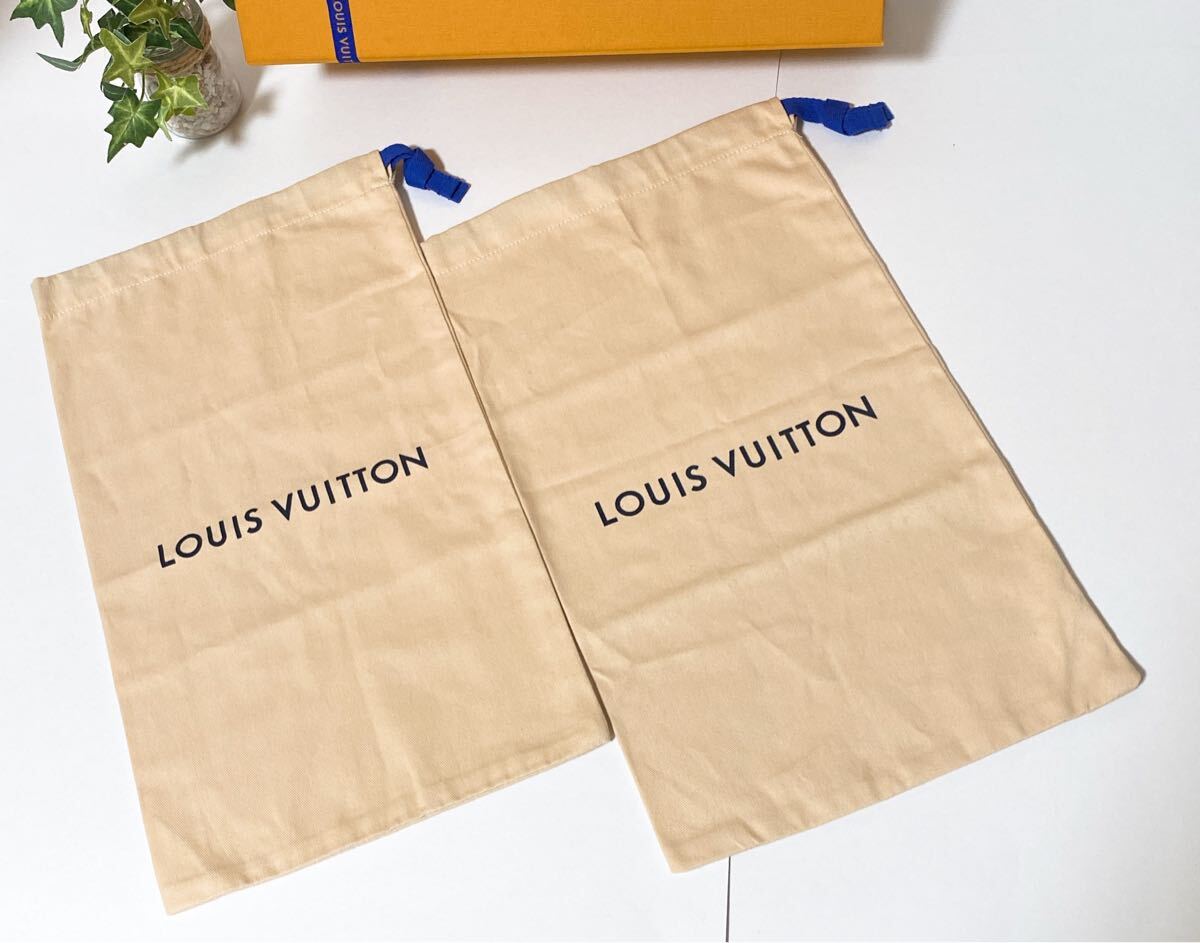 ルイヴィトン「LOUIS VUITTON」シューズ用空箱・保存袋・しおり ルイヴィトン「LOUIS VUITTON」シューズ用空箱・保存袋・しおり
