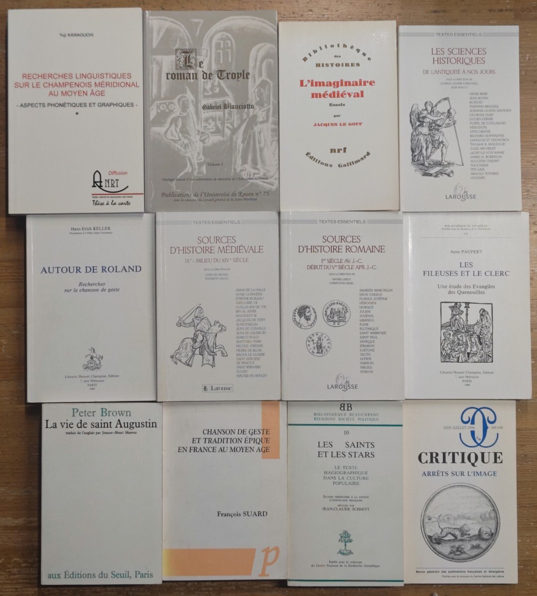 Yahoo!オークション - y1116-4.人文書 フランス語 中世 歴史 洋書まと...
