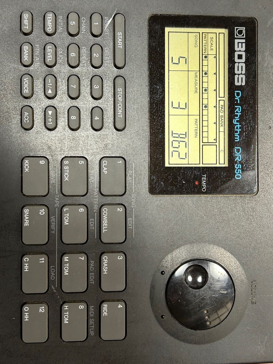 Yahoo!オークション - BOSS Dr.Rhythm DR-550 通電のみ…ジャンク