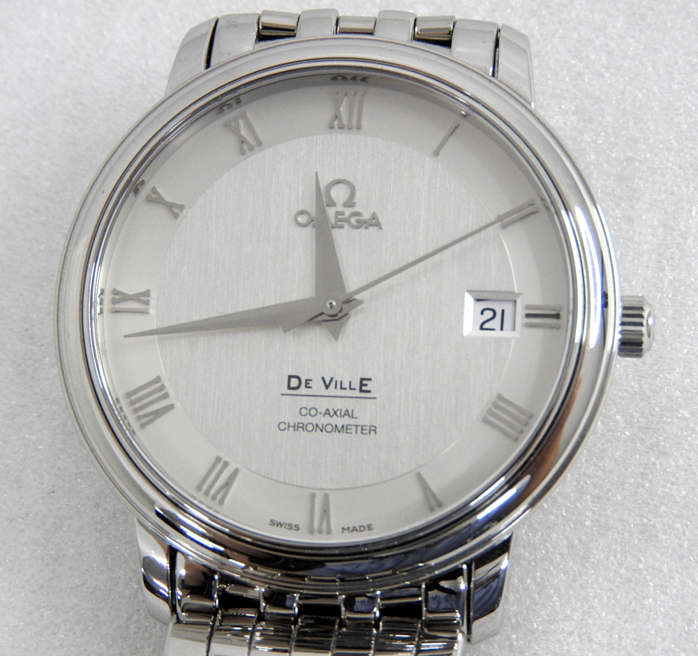 Yahoo!オークション - OMEGA 4574.31 DE VILLE オメガ デビル コーアク...