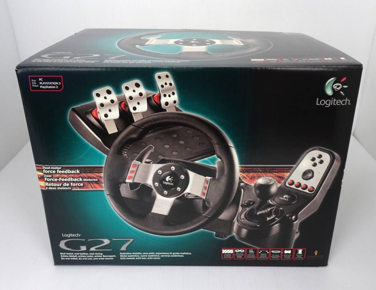 Yahoo!オークション - PS3 Logitech G27 レーシングホイール ハンコン ...