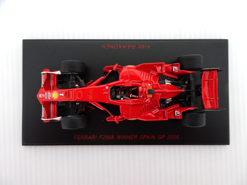 Yahoo!オークション - Red Line models 1/43 Ferrari F2008 Winner Spa...